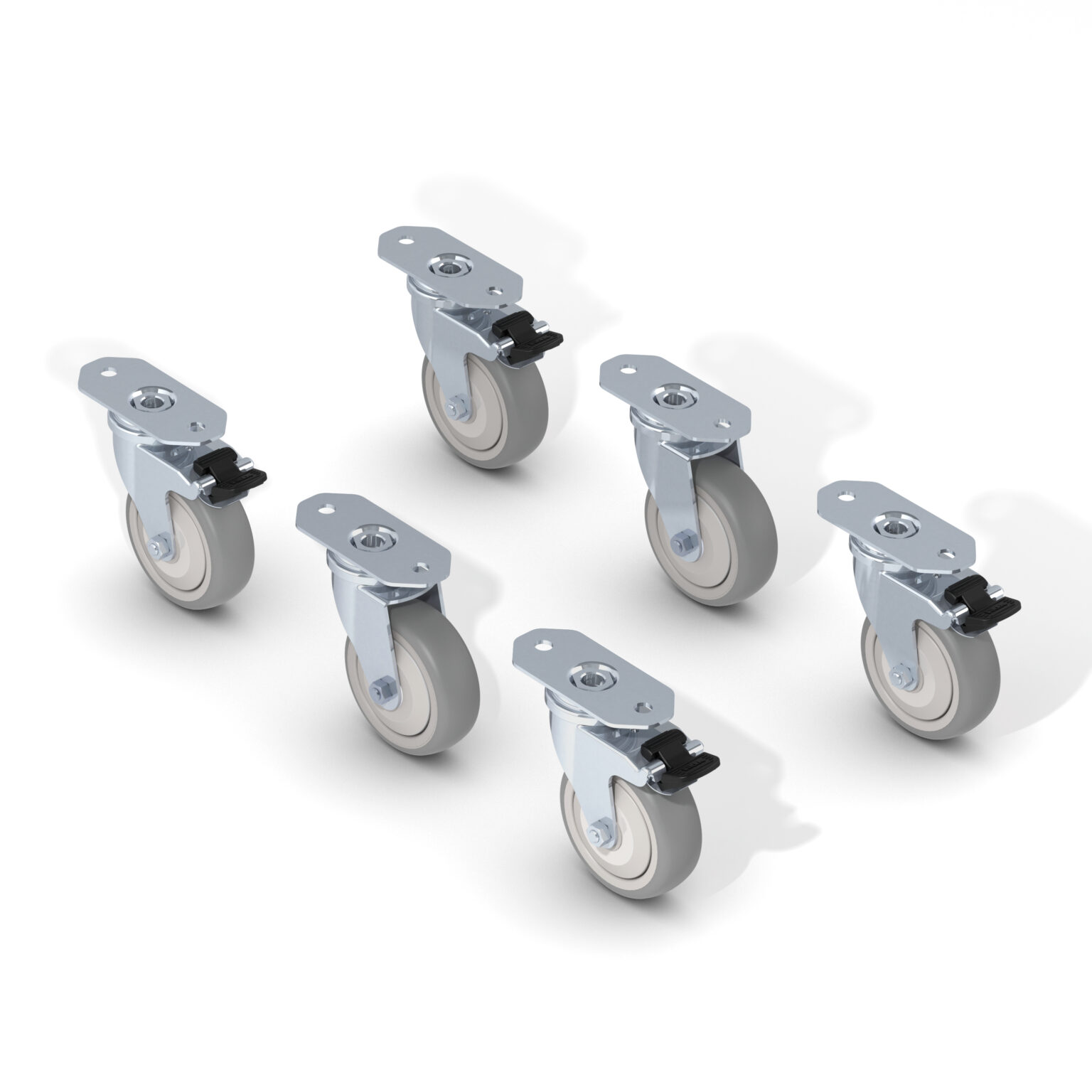 MTS Caster Wheel Set – MTSIM USA