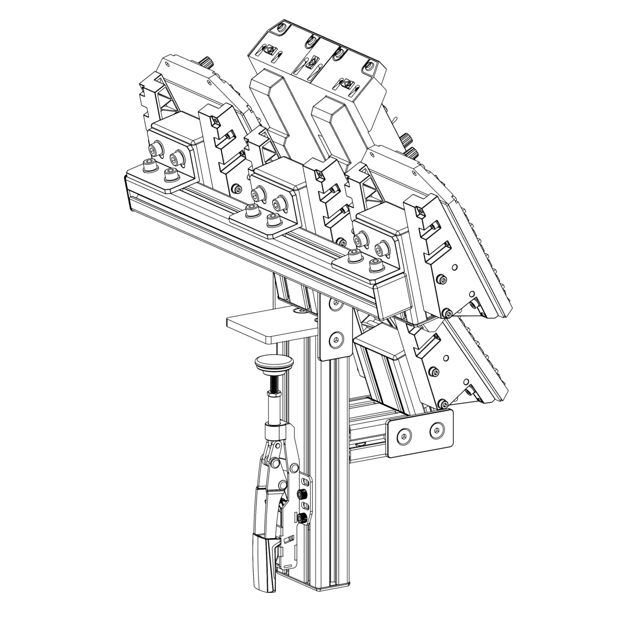 Desk Mount For Winwing MIP – MTSIM USA